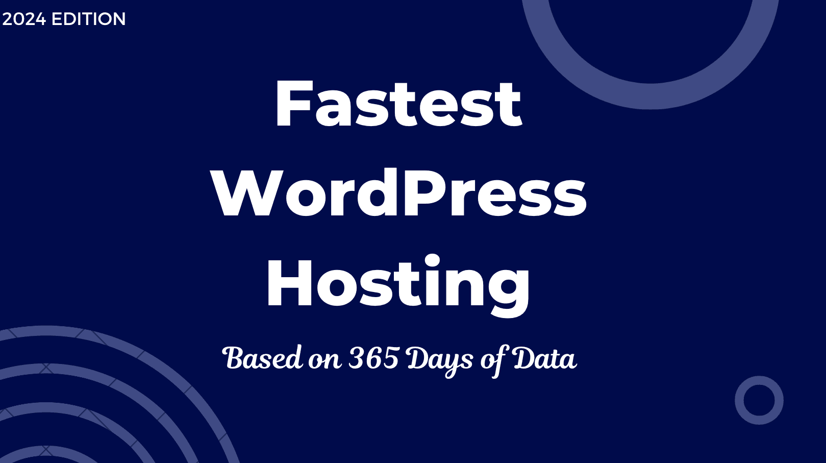 The Fastest WordPress Hosting 2025: 17 Hosts Tested - Hostingstep