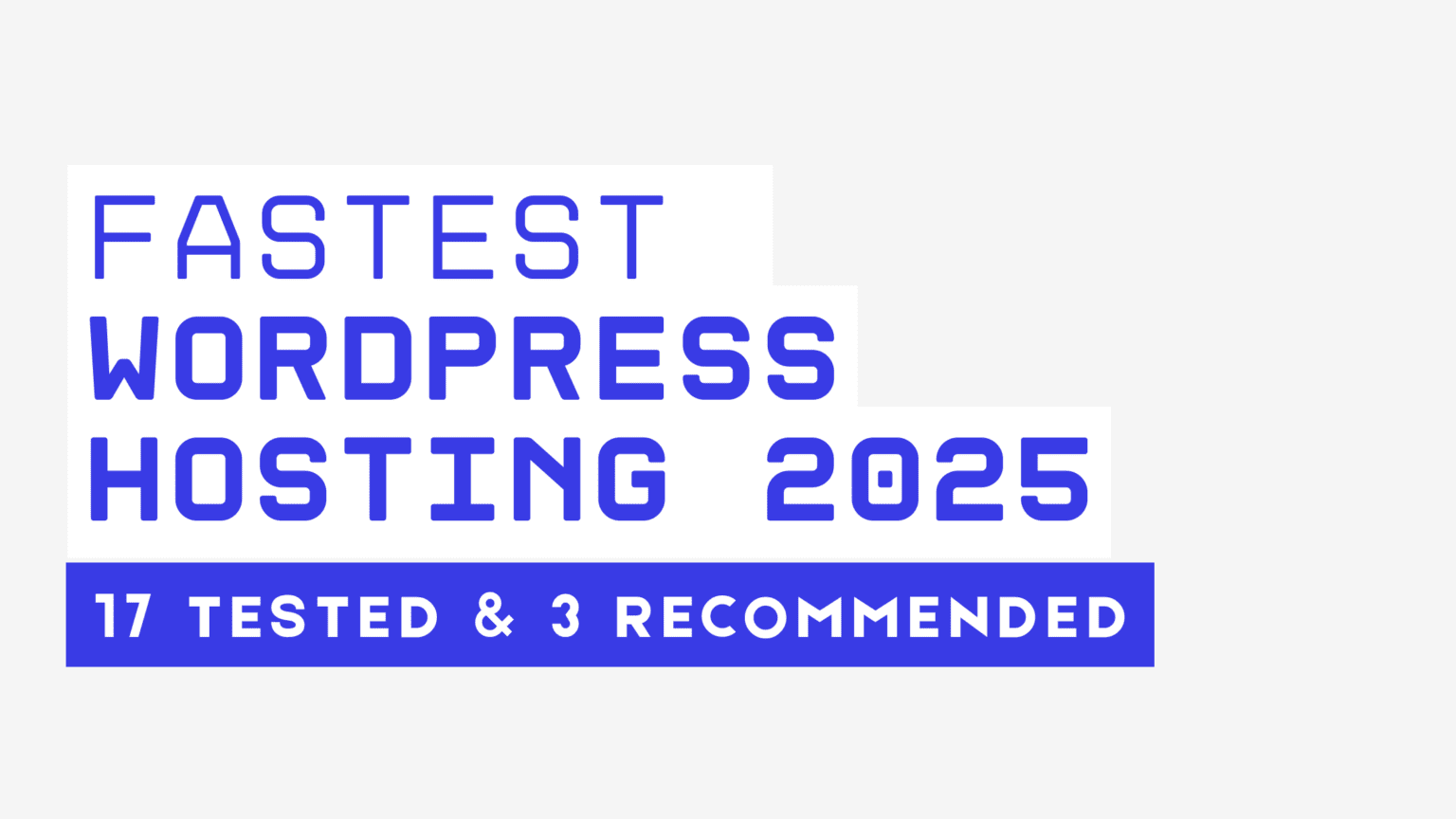 The Fastest WordPress Hosting 2025: 17 Hosts Tested - Hostingstep